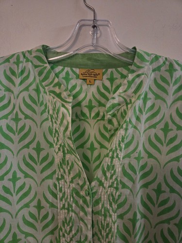 Roberta Roller Rabbit green tunic-size large | eBay