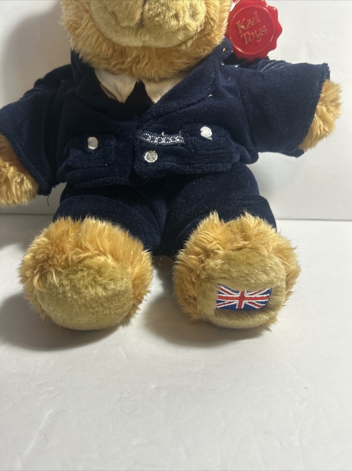 Keel Toy Teddy Bear Bobby English Policeman ER Soft Stuffed Animal ...