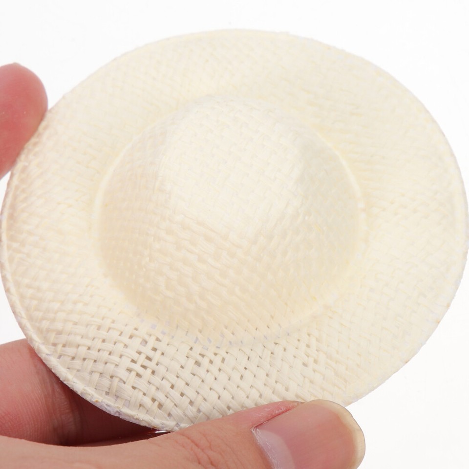 10pcs Tiny Hats Mini Doll Hats Hat Doll Headwear DIY Accessories | eBay