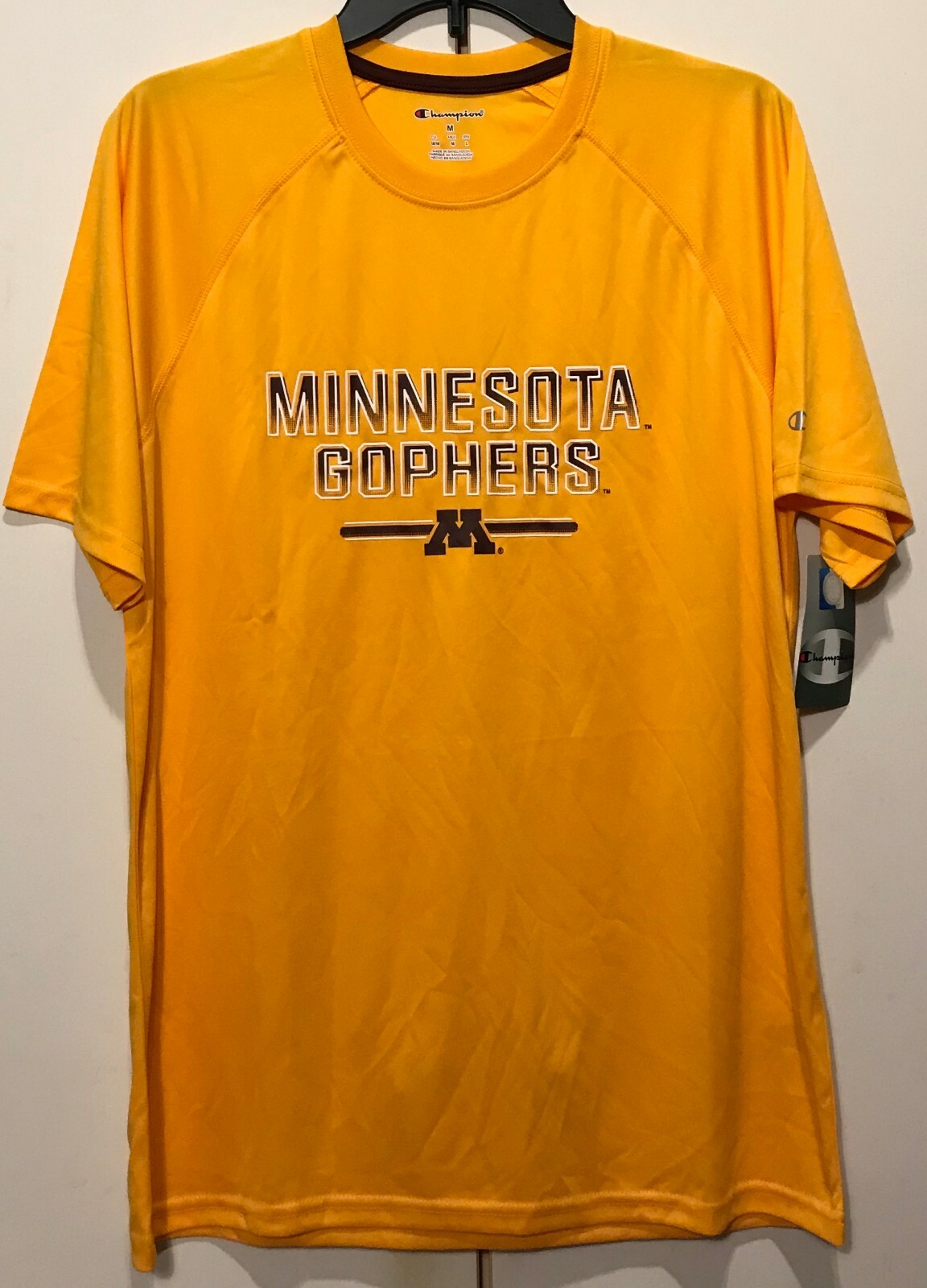 New Collegiate Men's Polyester T-shirt NCAA Tee Shirt College Sports ...