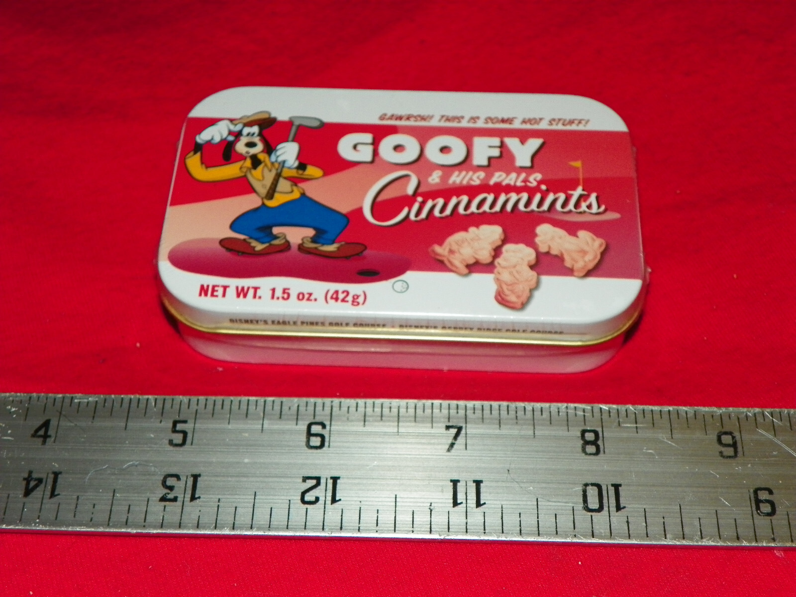 3 Walt Disney Parks Mint Tin Empty Goofy & His Pals Goofy & The Gang ...