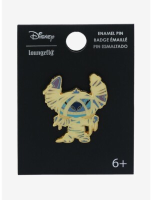 Loungefly Disney Lilo & Stitch Mummy Stitch Halloween Enamel Pin | eBay