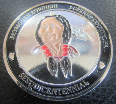 2016 PLYMOUTH BOROUGH PA - SESQUICENTENNIAL (1866 / 2016) COIN - MINT ...