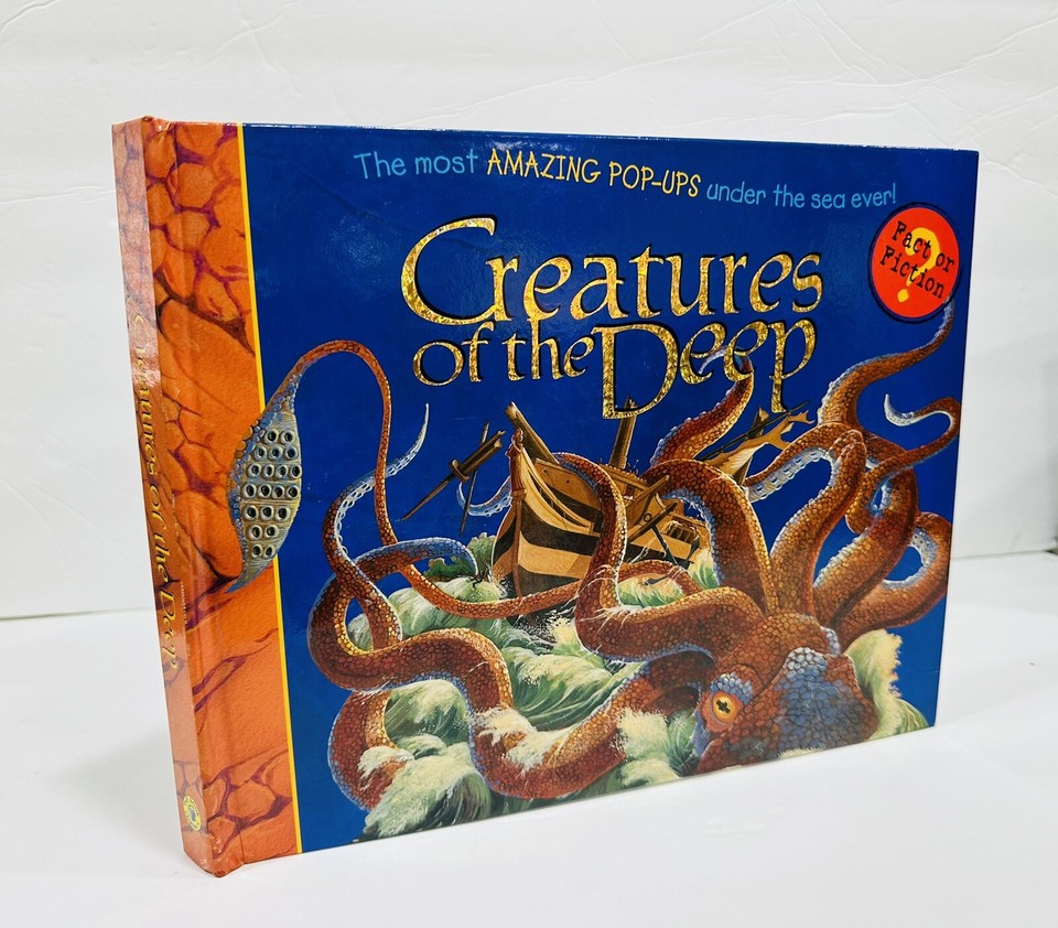 Creatures of the Deep Pop Up Book First Edition 2008 Rare | eBay