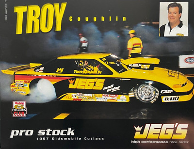 VRHTF NHRA AWESOME TROY COUGHLIN JR. "JEGS" PRO STOCK HAND OUT | eBay