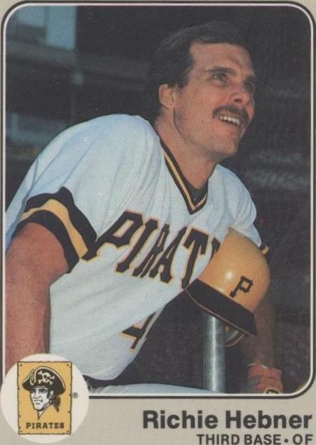 1983 Fleer - Richie Hebner #307 for sale online | eBay