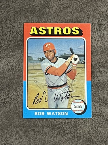 1975 Topps Bob Watson #227 NM-MT Houston Astros | eBay