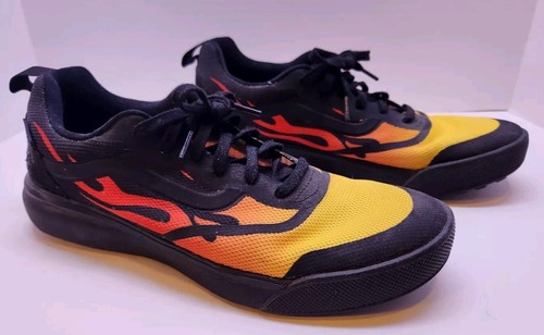 Vans Ultrarange Ultracush Flames Fire Shoes Size 11 | eBay