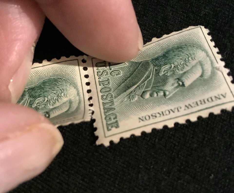 US 1963 1c Andrew Jackson Stamp 1 Cent US Postage Unused Uncirculated ...