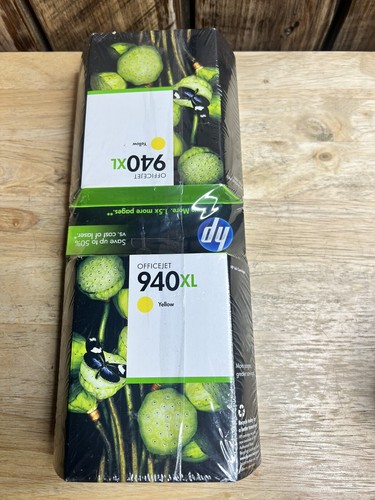 HP Officejet 940XL Yellow Lot of 4 Expired May 2012 | eBay