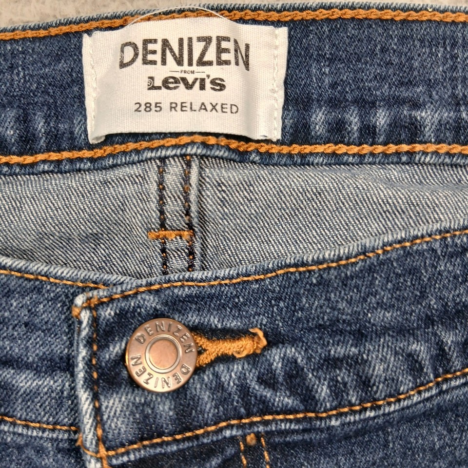 Denizen from Levi's Men's Jeans 285 Relaxed Fit Blue Denim W42 L30 | eBay