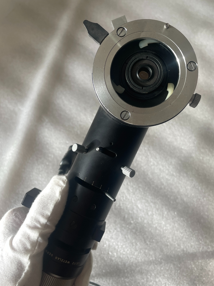 Leitz Microscope accessories - metallographic arm WETZLAR Old object | eBay