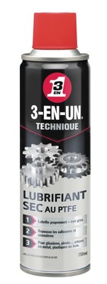 Lubrifiant à sec sans PTFE non gras anti adhérant 3EN1 serrure cylindre ...