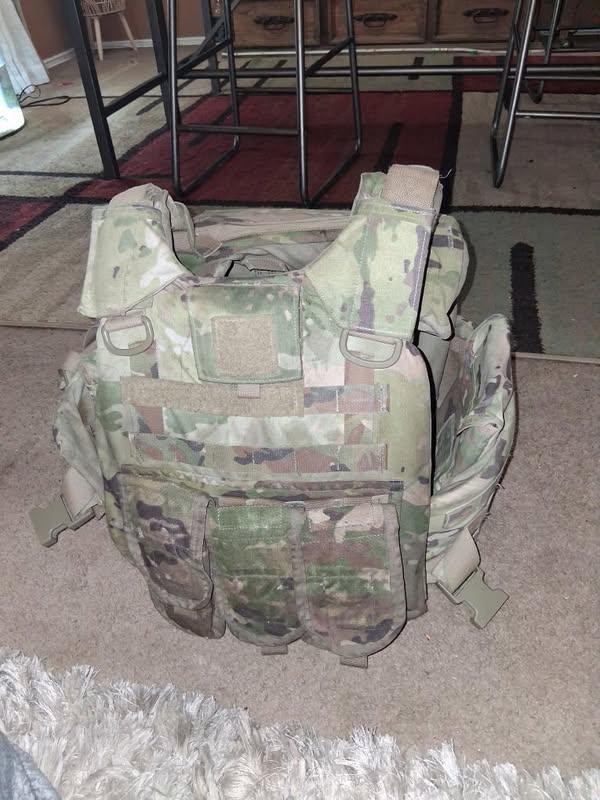 Concealable Tactical Armored Bullet Proof Vest With Plates7.62mm APM2 ...