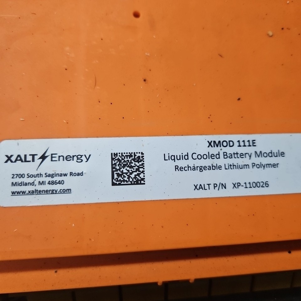 XALT XMOD 111E Liquid Cooled Battery Module **FOR PARTS REFURBISHING | eBay