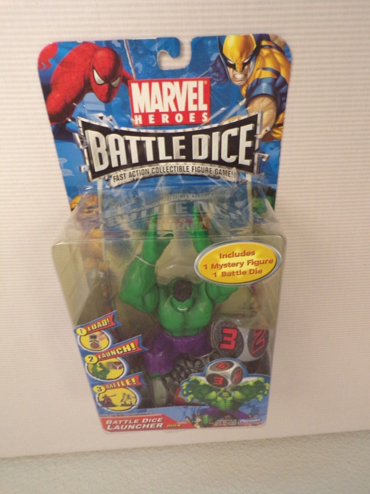 MARVEL HULK BATTLE Dice Launcher Playmates | eBay