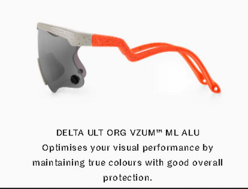 Alba Optics Delta ULTRA Cycling Road MTB Polarized Sunglasses Orange | eBay