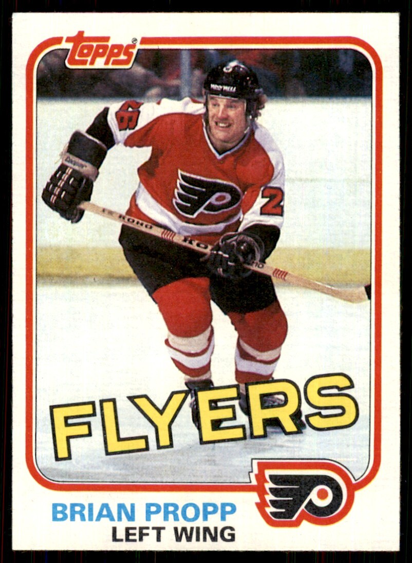 1981-82 Topps Brian Propp Philadelphia Flyers #110 | eBay