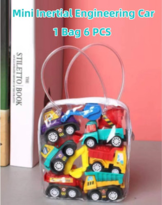 6Pcs Toy Cars Pull Back and Go Vehicles Mini Car Toys for Toddlers Kid ...