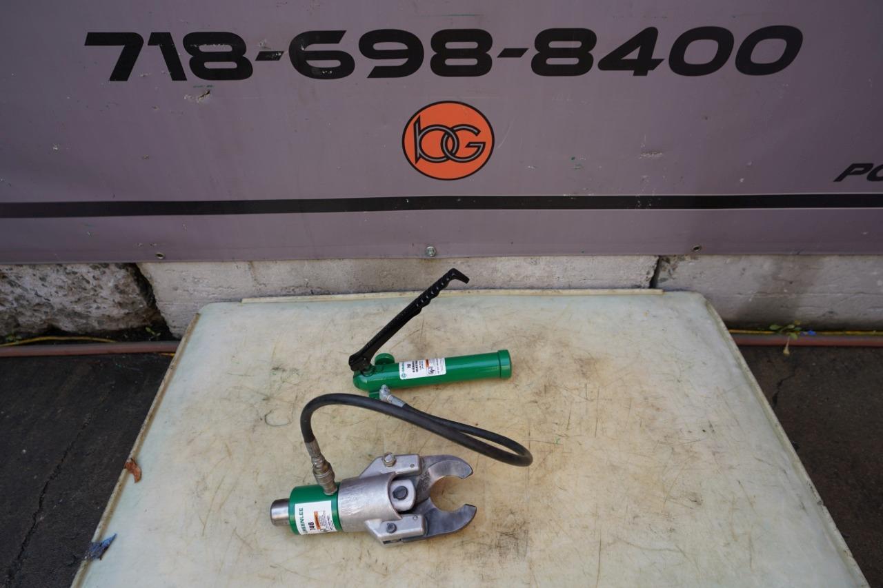 Greenlee 750 751-M2 Hydraulic Cable Cutter with 746 Ram 767 Pump | eBay