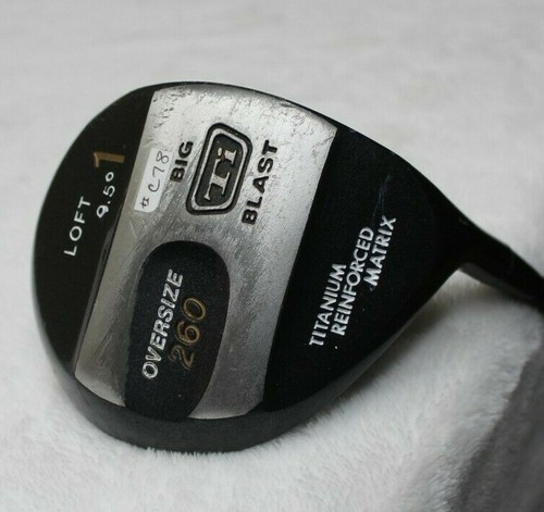 *Big Blast 260 Oversize 9.5* #1 Driver Titanium reinforced Face Men's ...