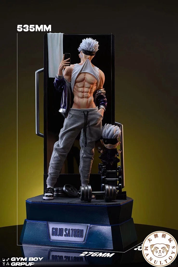 ?THOSE ABBS! Gym Gojo Satoru JuJutsu Kaisen 1/4 Resin By, 51% OFF