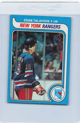 1979/80 Topps #54 Dean Talafous Rangers NM/MT *222 | eBay