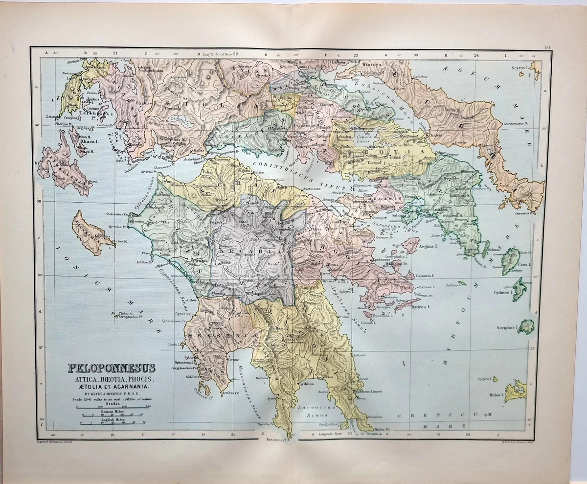Ancient Attica Map