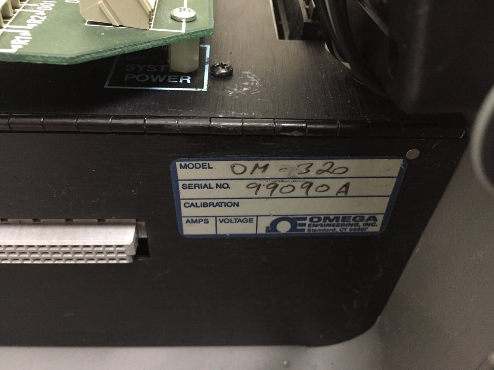 Omega Engineering OM-320 Portable Data Logger System | eBay
