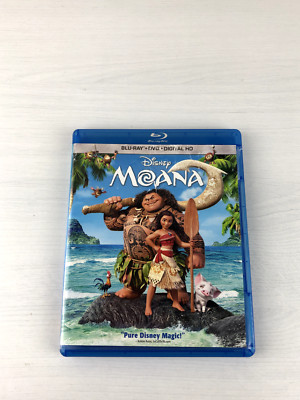 Blu-Ray (2017) - Disney's Moana - Blu-Ray + DVD Combo - No Digital Code ...