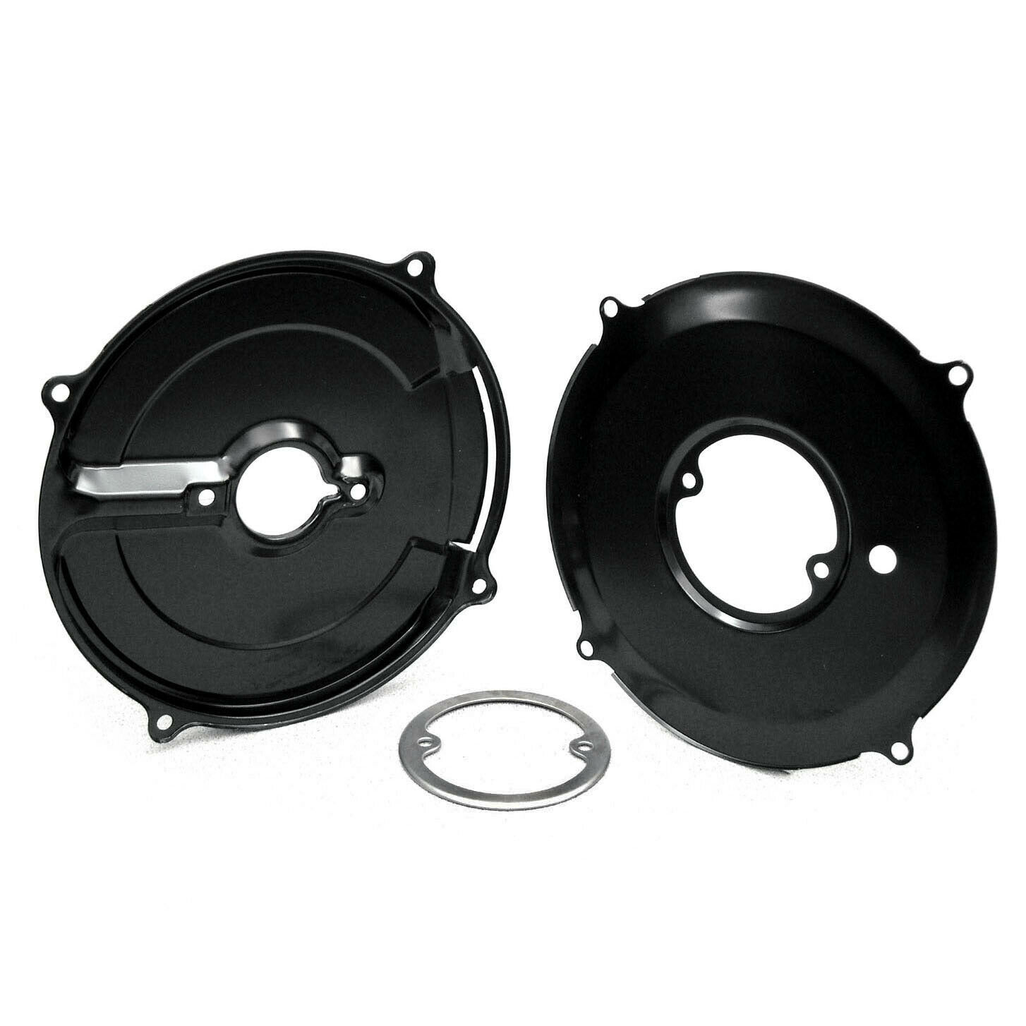 Empi 9057 Black 3 Piece Alternator Backing Plate Set | Air-cooled Vw ...