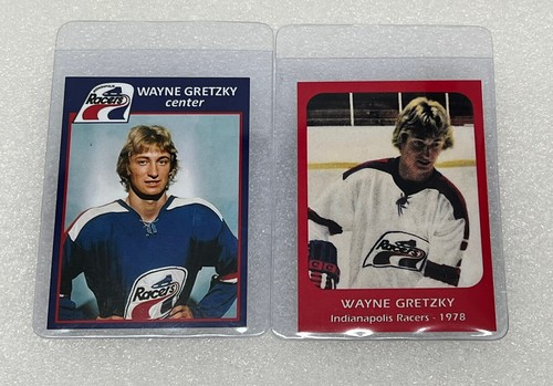 (10) 1978 NATIONAL SPORTS CARD WAYNE GRETZKY #99 & #1 INDIANAPOLIS ...