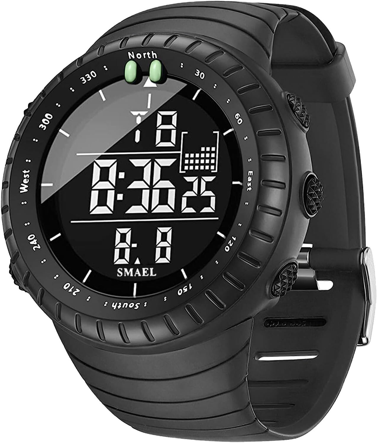 Reloj Digital de Pulsera Impermeable para Hombre Reloj Deportivo ...
