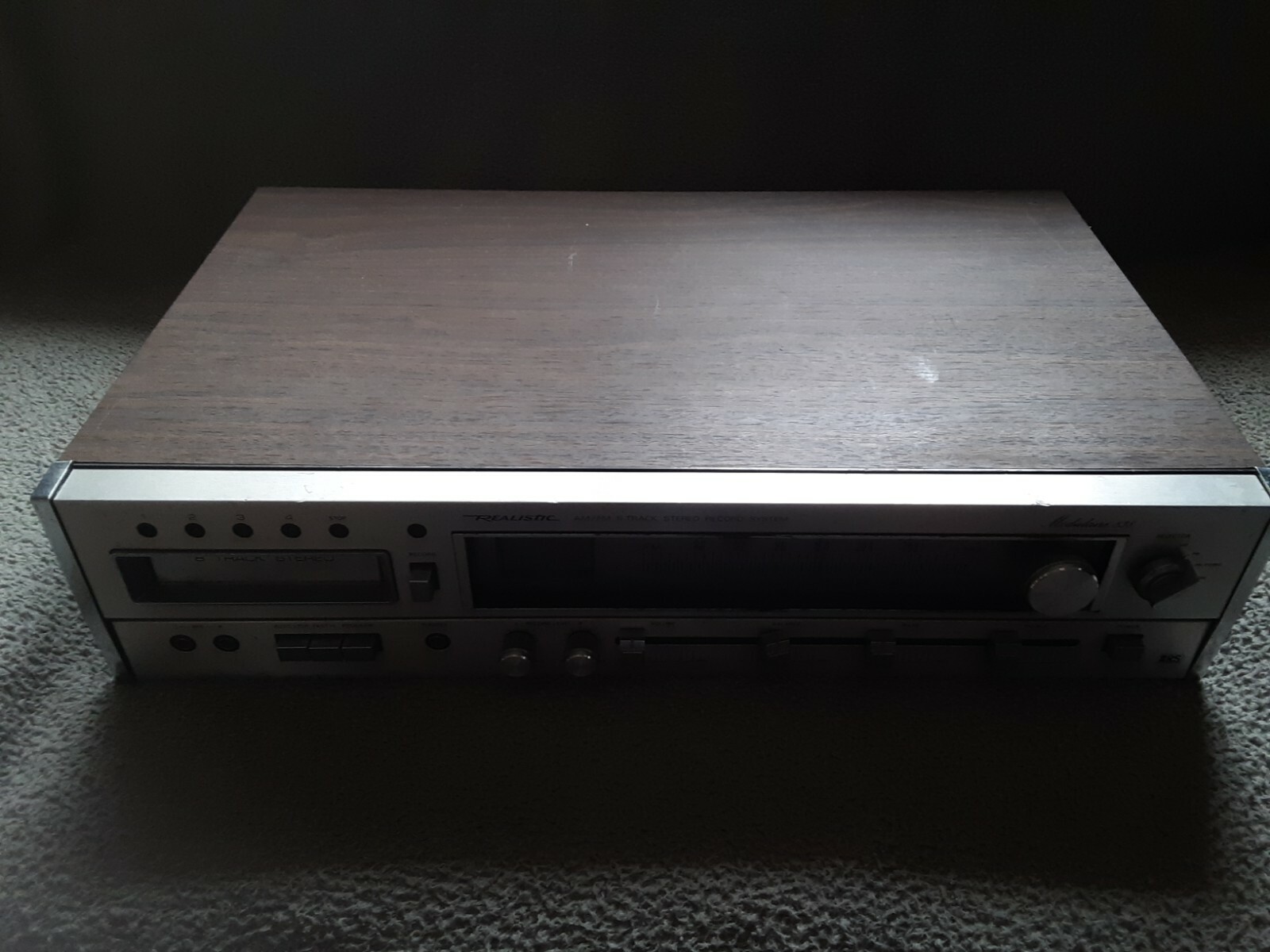 Vintage Realistic AM/FM 8 Track Stereo Record System Modulaire 838 for ...