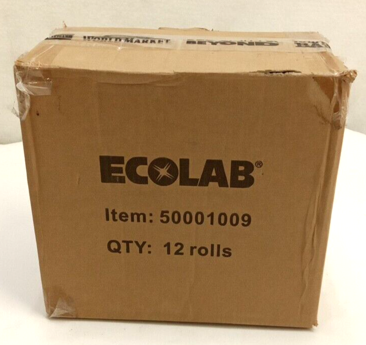 Ecolab 50001009 Oasis Pro Roll-It-Clean Sticky Paper Lint Roller Refill ...