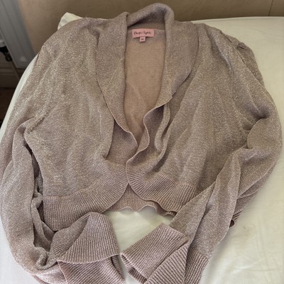 Phase Eight Bolero Style Glitter Pink Blush Cardigan Size 14 | eBay UK