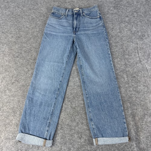 Madewell Jeans Womens 25 Perfect Vintage Straight High Rise Fair Trade ...
