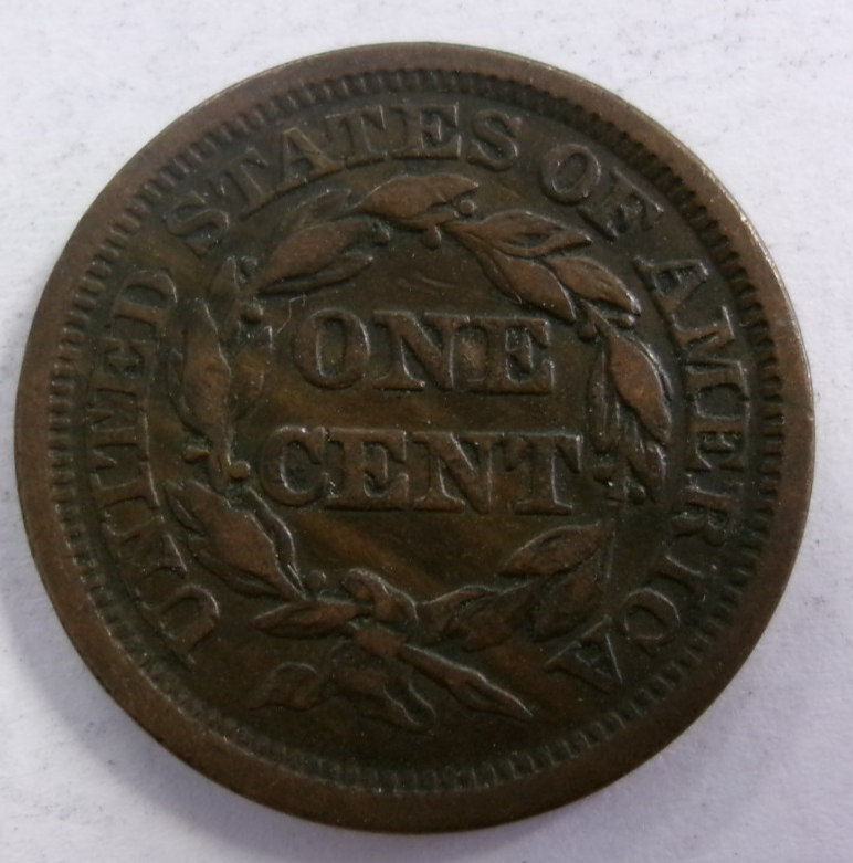 1845 Braided Hair Large Cent | eBay
