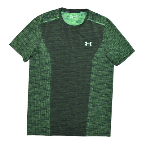 Under Armour Men's M Green Polyester Activewear T-Shirt Fitted ...