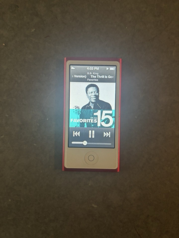 Apple iPod Nano 7th Generation 16GB (Model A1446) used - good condition ...