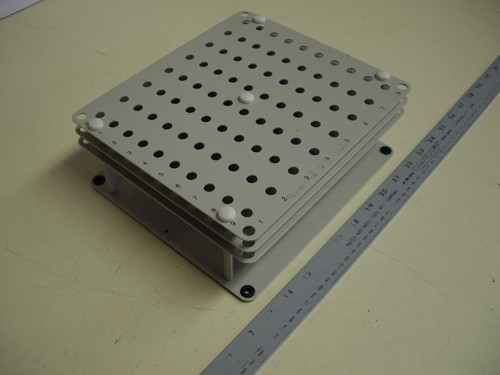 Test Tube Vile Rack 80 Tubes | eBay