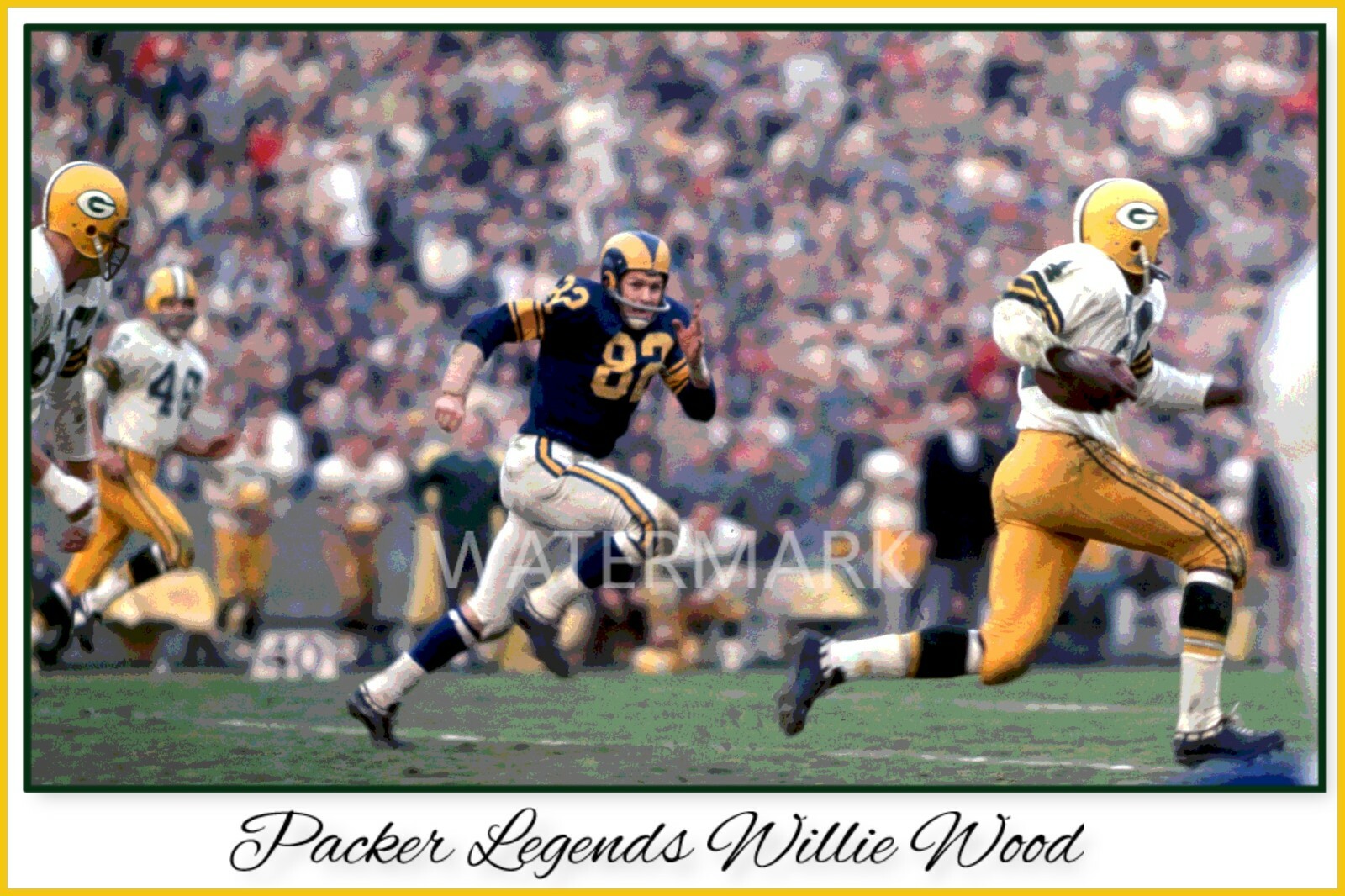Willie Wood Packer Legends PRINT (comes 4 sizes) | eBay