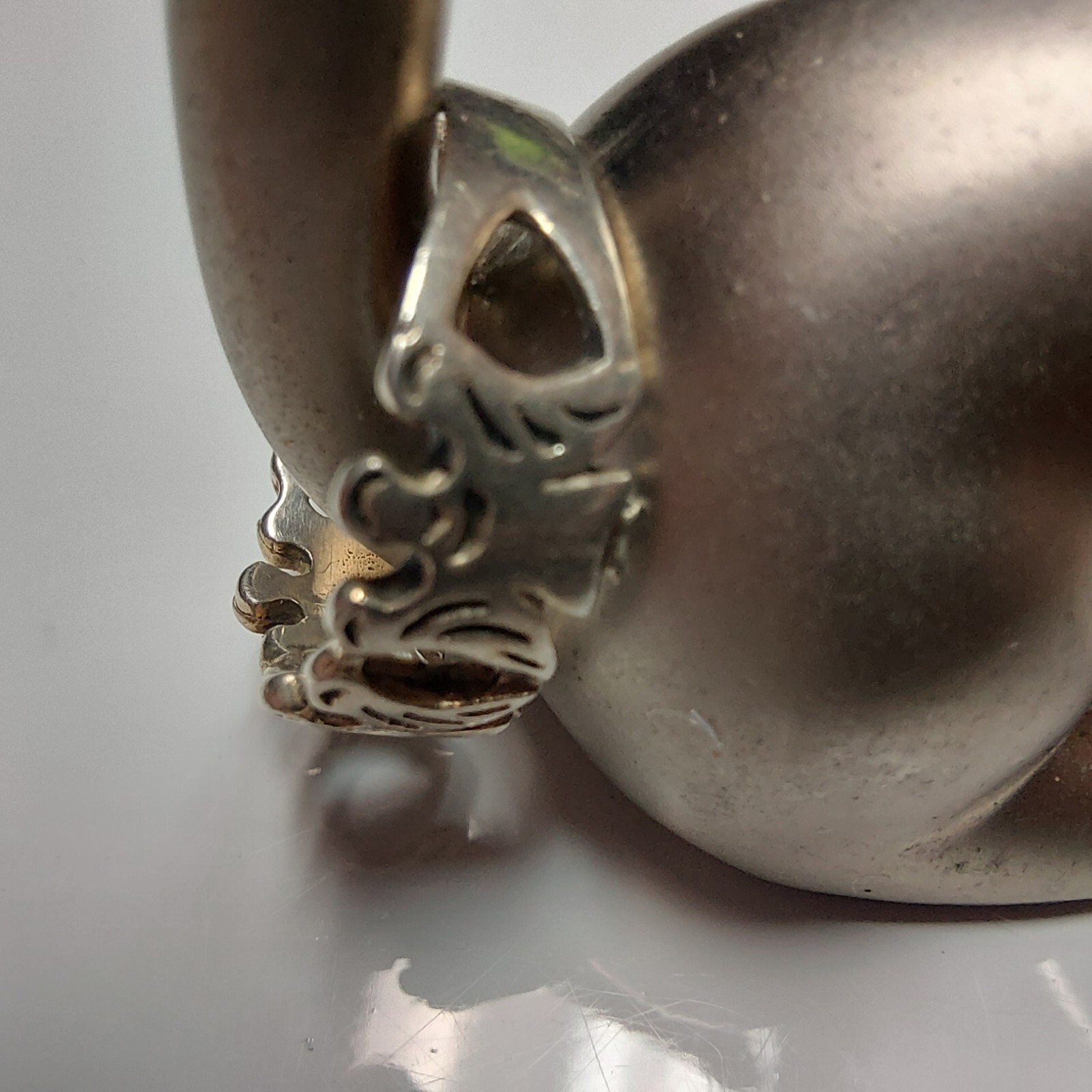 925 Sterling Silver Angel Ring Sz 6 EUC Faith Spiritual Guardian Angels ...