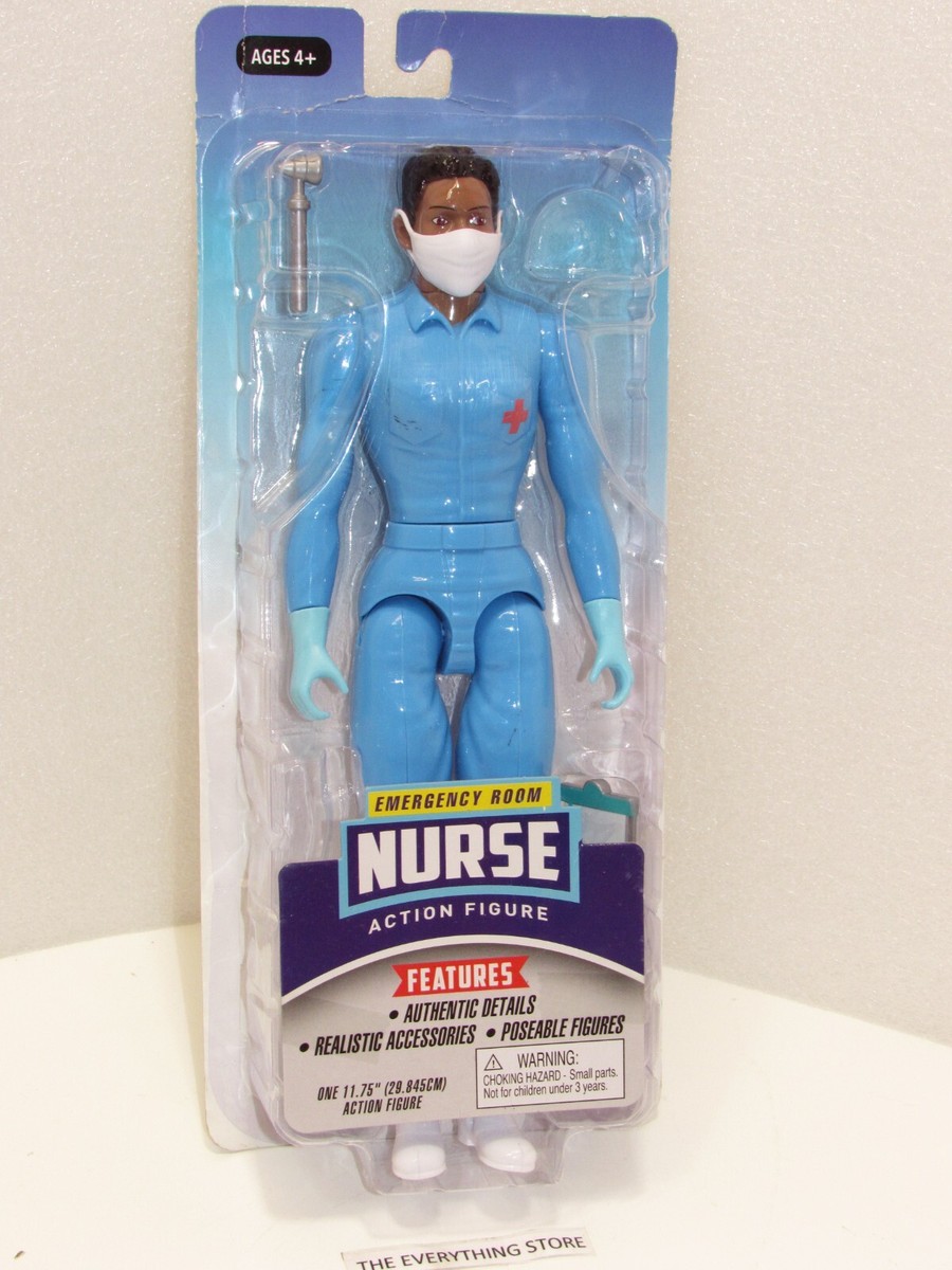 Male Nurse Action Figure Kubrick Medicom GI Joe NURSE Vintage Style