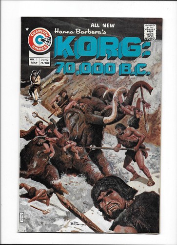 KORG: 70,000 B.C. #1 [1975 VG+] "THE SNOW PEOPLE!" | eBay