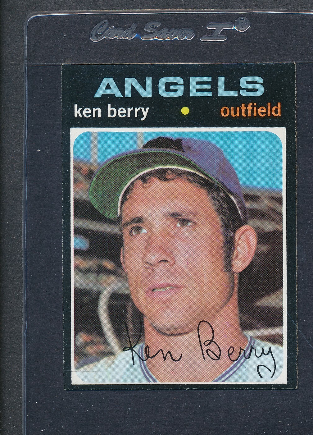 1971 Topps #466 Ken Berry Angels EX *10853 | eBay