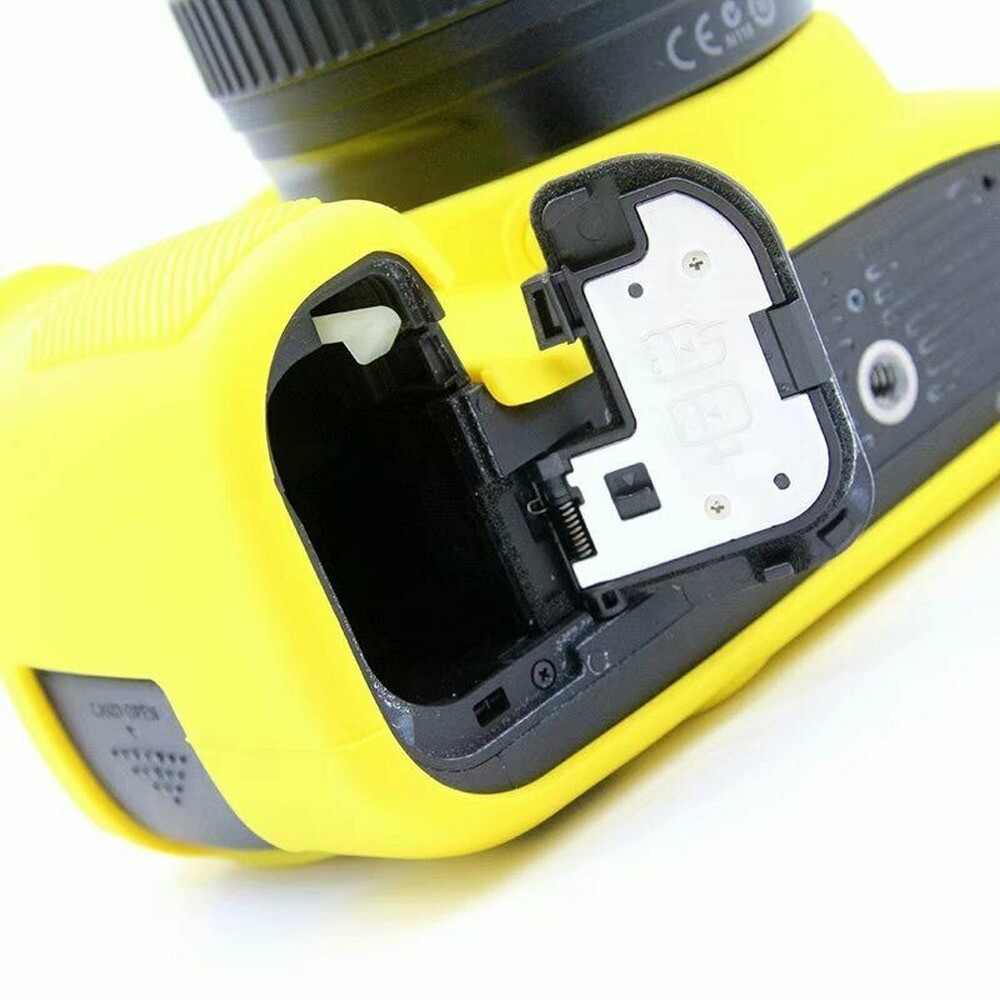 Soft Silicone Rubber Camera Protective Body Cover Case Skin For Can0n ...