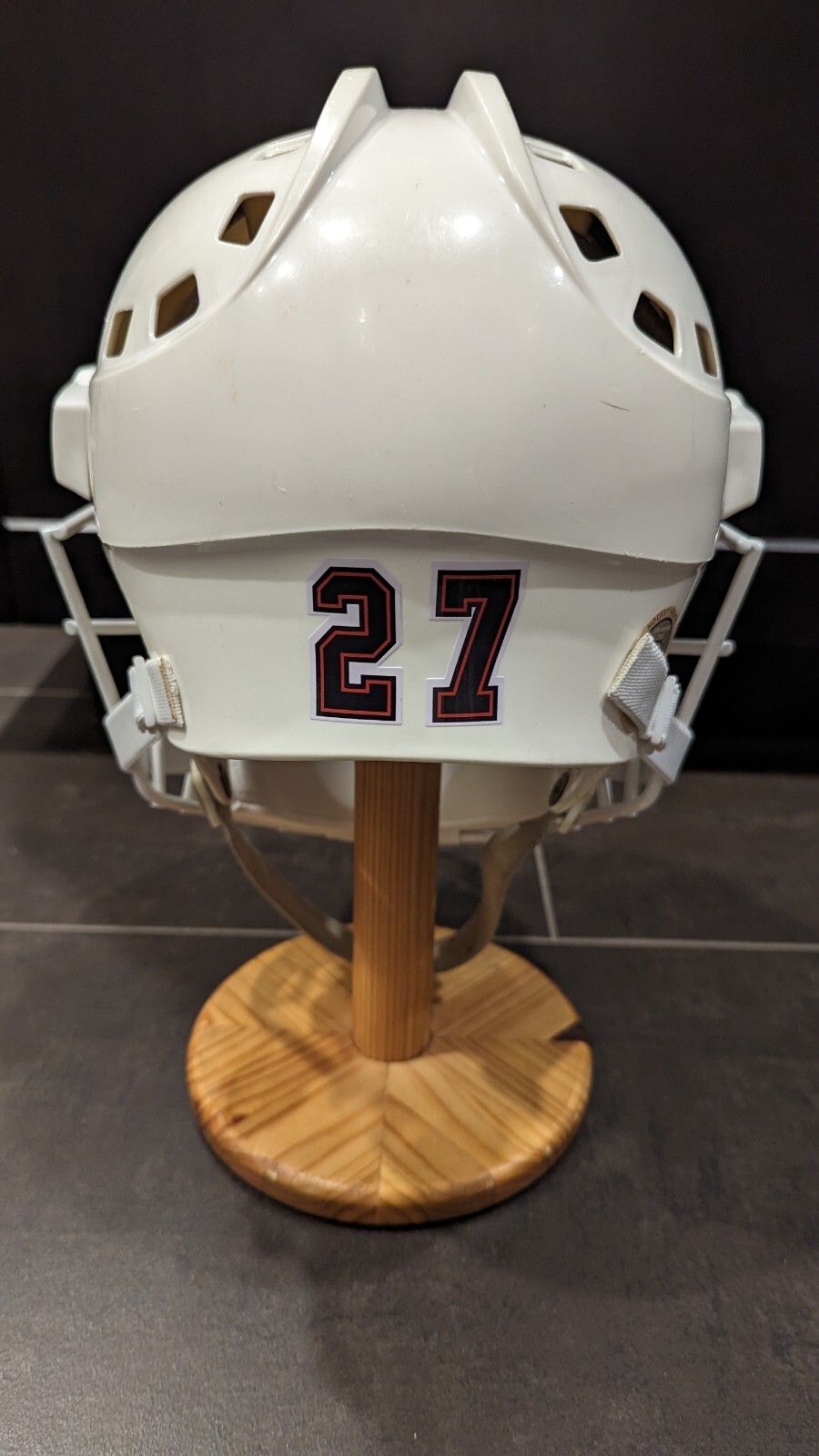 Cooper SK2000 HM30 Ron Hextall Philadelphia Flyers Goalie Helmet Mask ...