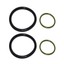 4PCS Solenoid Valve O Ring Seals For BMW N40 N42 N46 N45 11367506178 ...