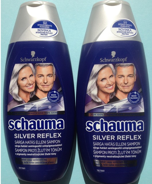 Schwarzkopf Schauma Silver Reflex Shampoo Active Hair Care Reduce ...